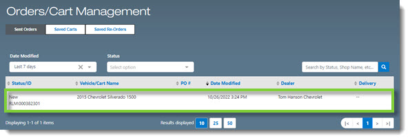 Using the Event Log to Track Order Progress in RepairLink Shop – Help ...